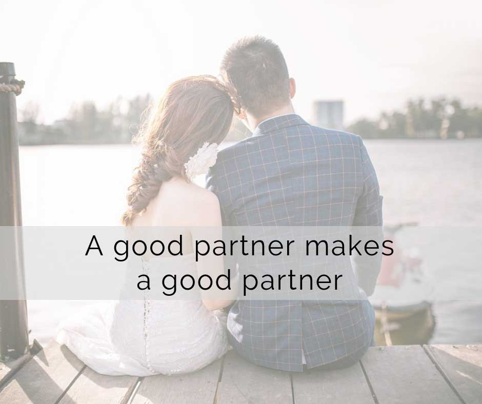 It’s the idea that how you’re together matters far more than what you ...