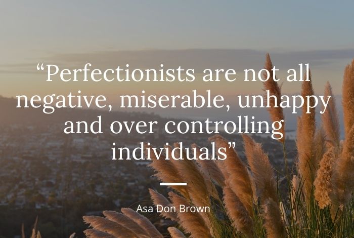 Counselor Quotes 13 – “Perfectionists are not all negative, miserable ...